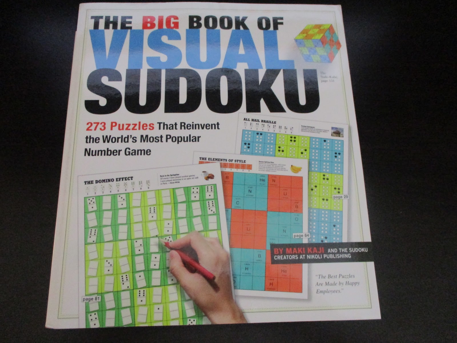 Missy's Product Reviews : The Big Book of Visual Sudoku 273 Puzzles ...