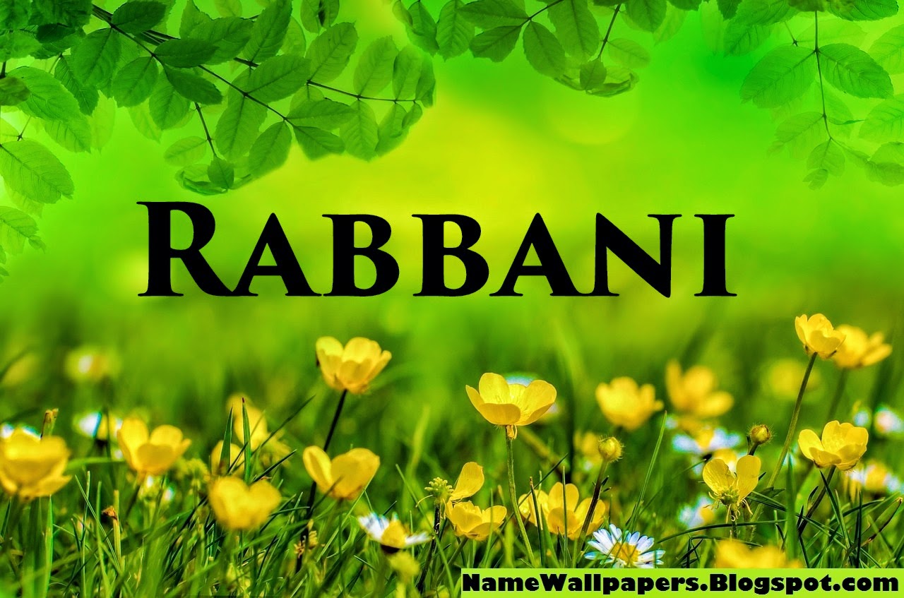Rabbani Name Wallpapers Rabbani ~ Name Wallpaper Urdu Name Meaning Name ...