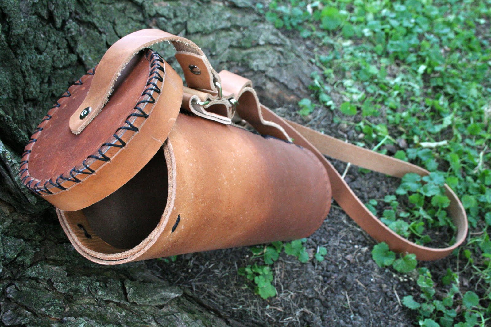 Klutch: Tubular Leather Bag