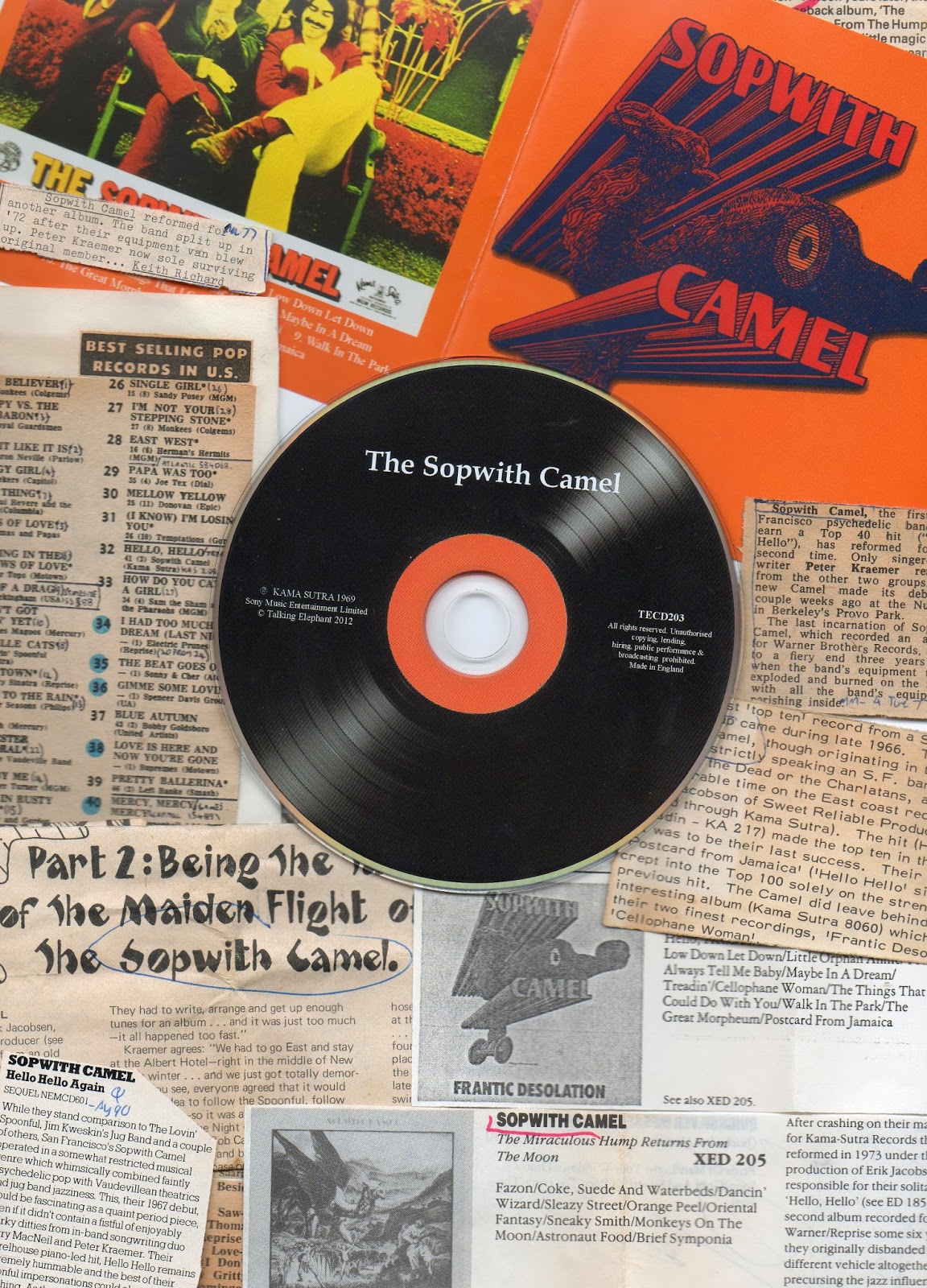 Eight Miles Higher: 1967 Psychedelic Pop - SOPWITH CAMEL: Ode To A High ...