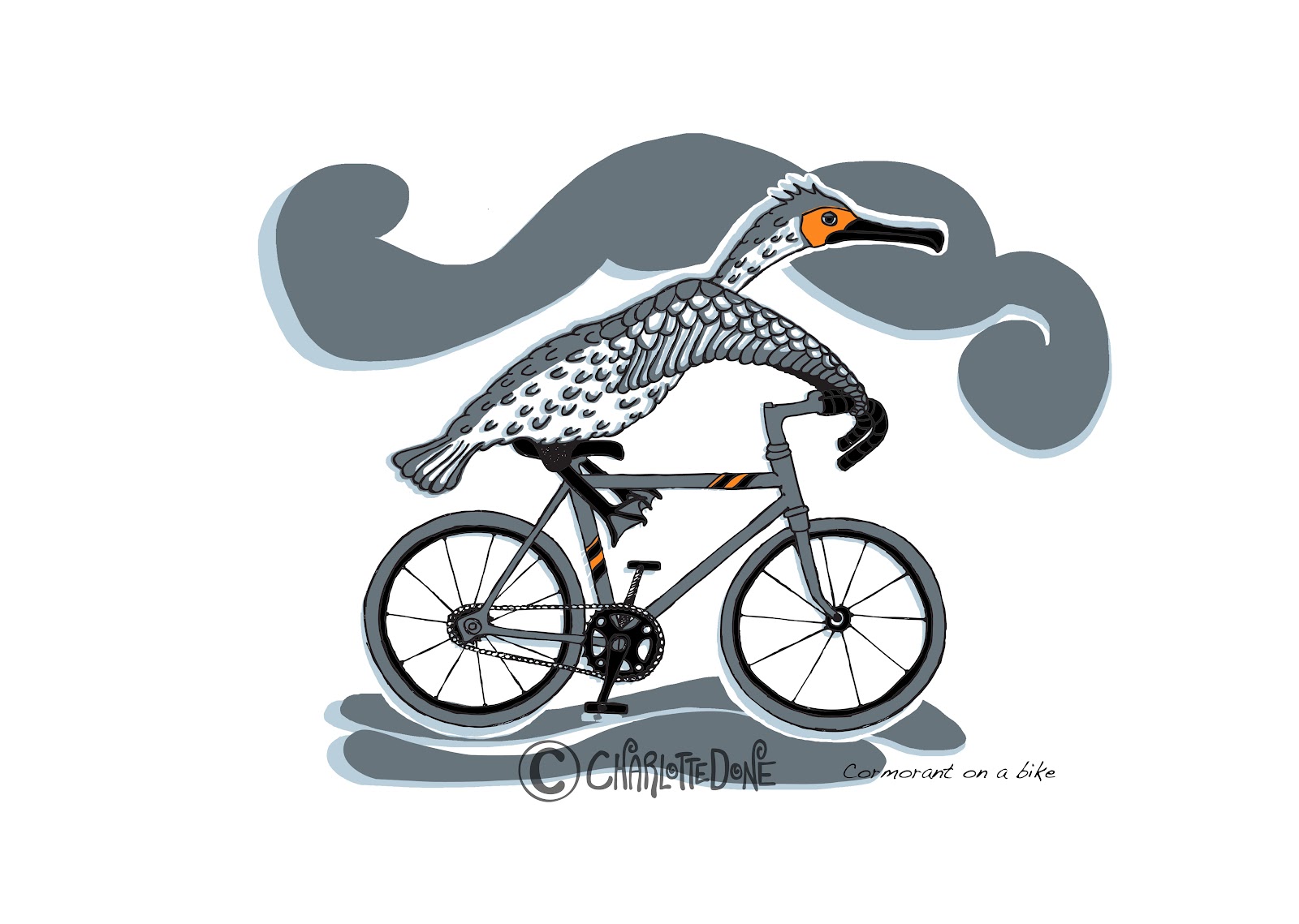 Strange Bird Designs: The Birds on Bikes Collection