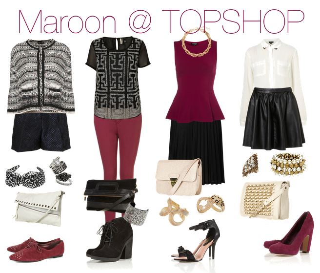 Wednesday Wishlist: Maroon @ TOPSHOP - wander abode