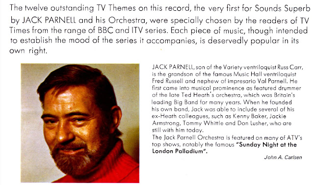 Luigi's 50's & 60's Vinyl Corner: Jack Parnell Orchestra