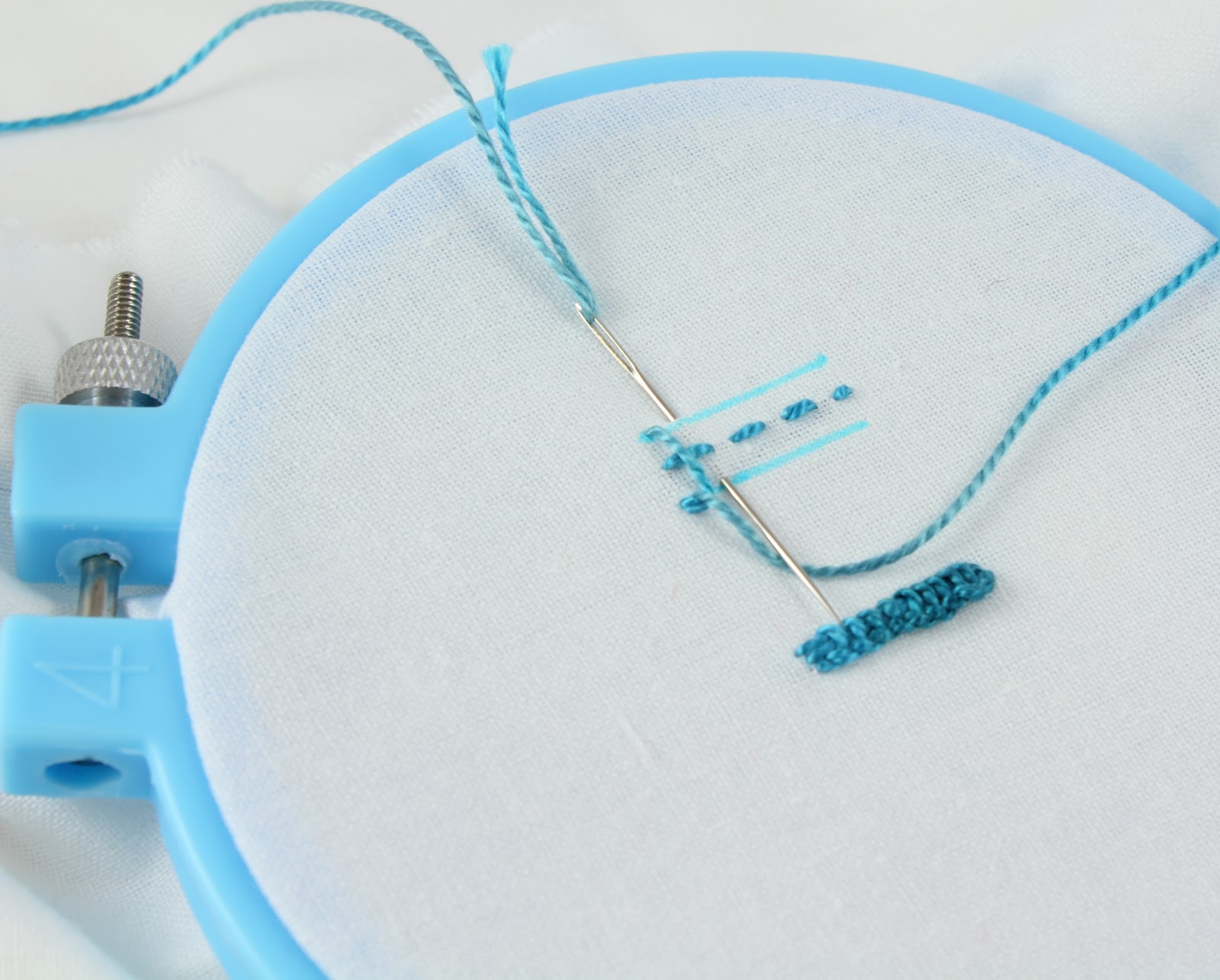 big B: 100 Stitches - Buttonhole Stitch Bars and Double Buttonhole ...