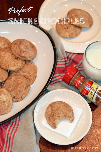 Snickerdoodle Cookies with a Free Printable Label