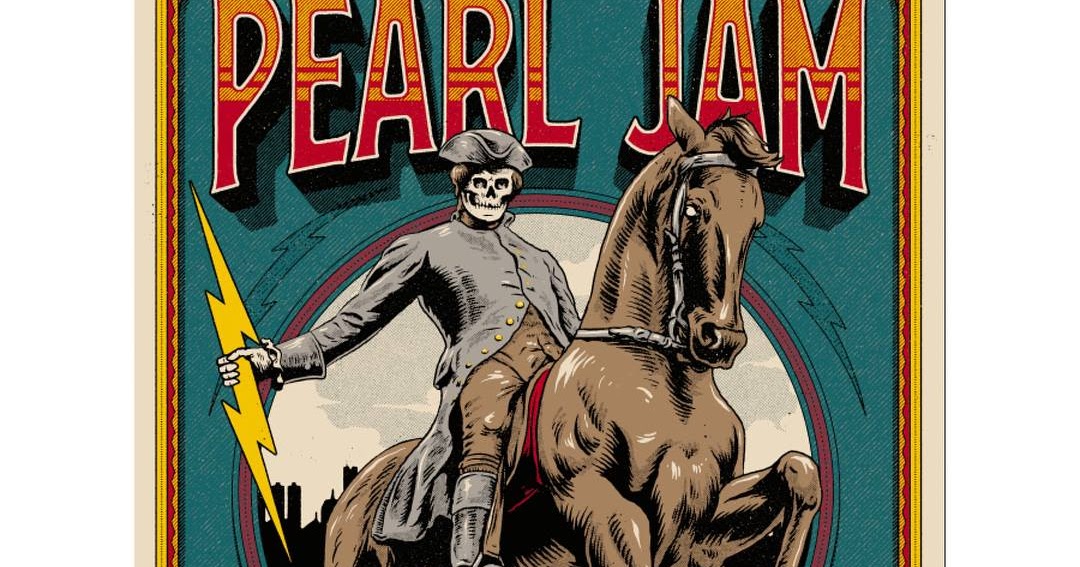 INSIDE THE ROCK POSTER FRAME BLOG: Pearl Jam Boston Print By Ian ...