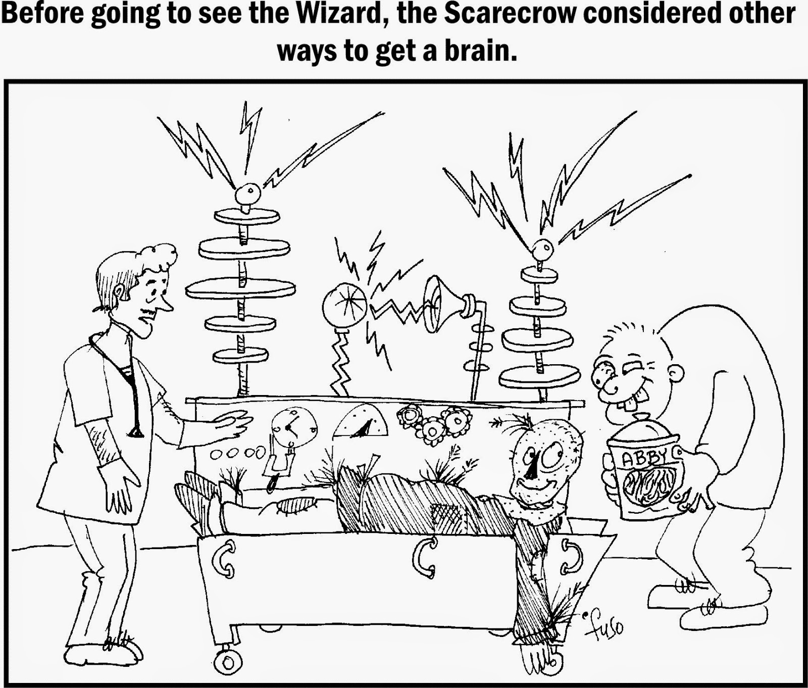 OzHouse................: The Scarecrow's Mealy Brains