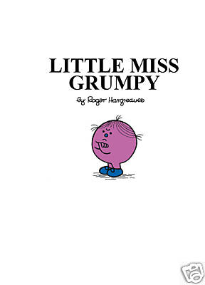 Karen's journey into slinkyness and goth styley clothes: Little Miss Grumpy