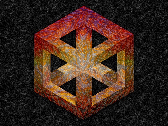 Impossible world site blog: Escher cube