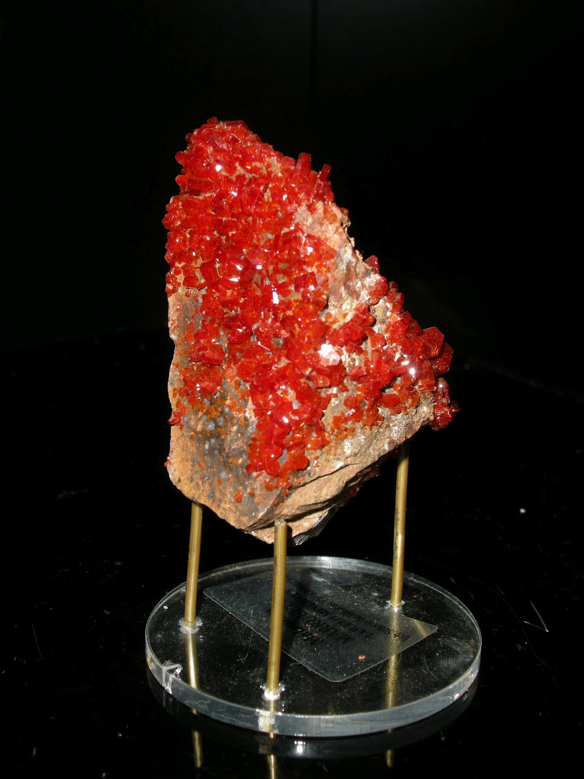 MINERALES DE COLECCION EN TOLEDO: VANADINITAS