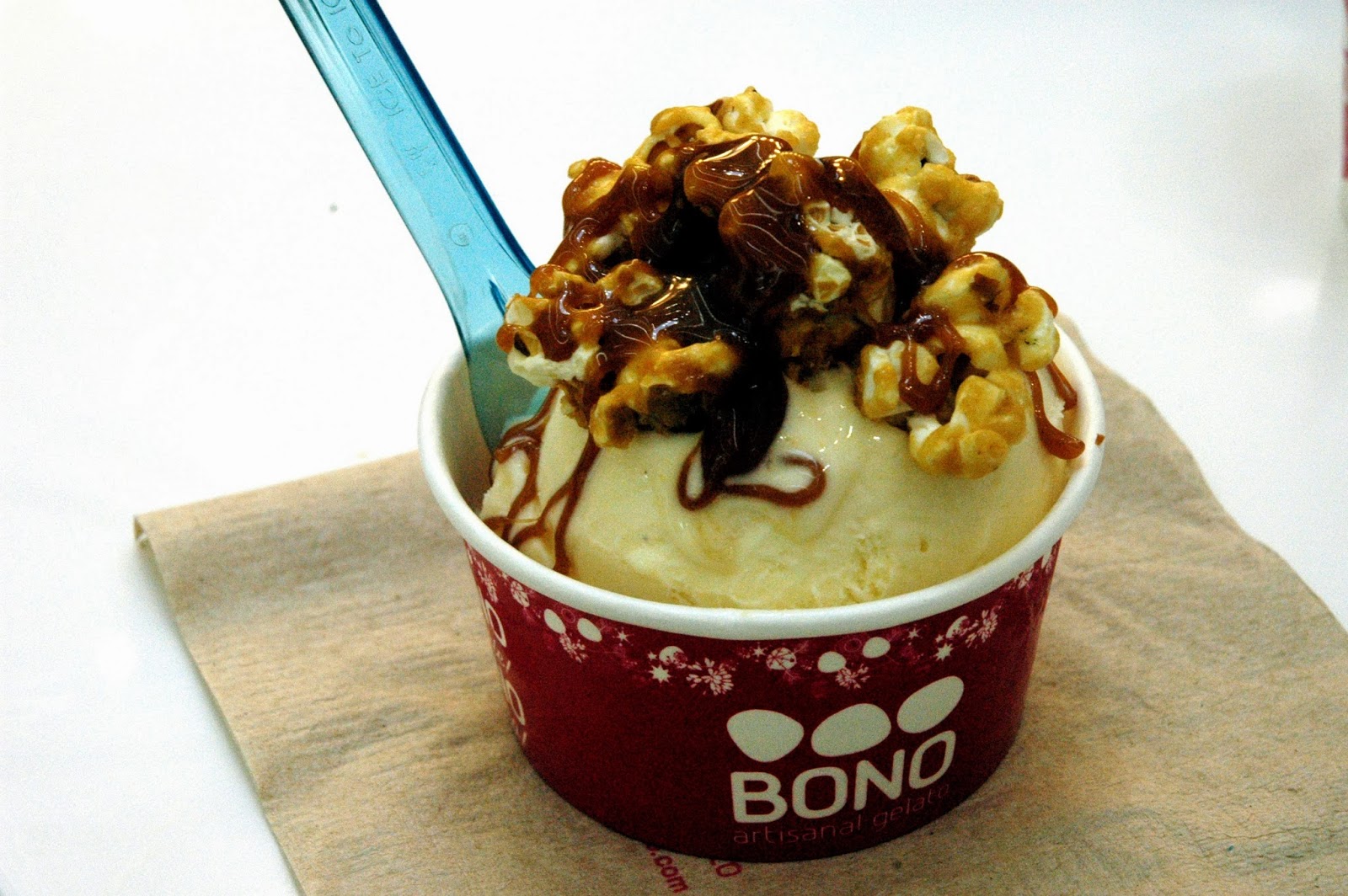 DUDE FOR FOOD: Another Scoop: Bono Artisanal Gelato Opens at SM Aura