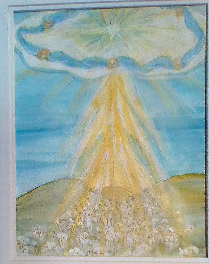 The Valley of Achor : Glorification of the Saints - Painting