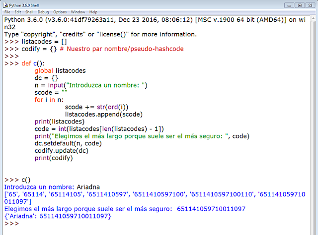 APRENDER A PROGRAMAR CON PYTHON: FUNCIONES exec(), hash() Y zip().