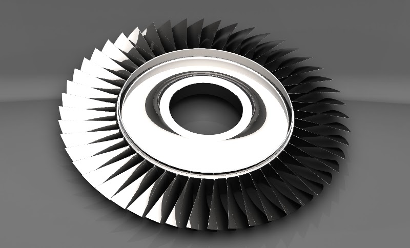 CAD designs by Ivan: Blisk model for CAM (free CAD download file) (video)