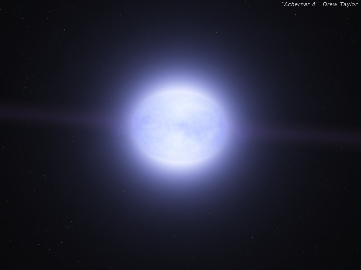 Fantasia e Realtà: Astronomia 11: ACHERNAR (Alpha Eridani)