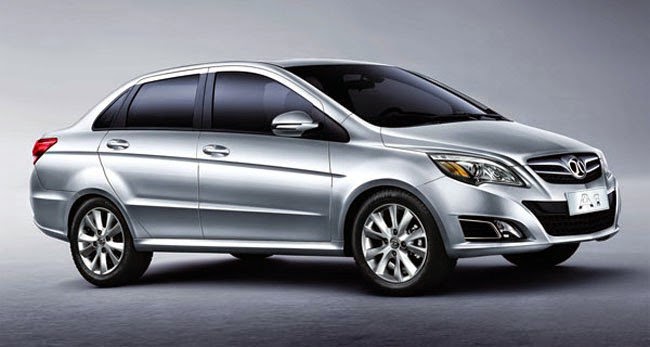 Car Profiles - BAIC A1 Sedan - Types cars