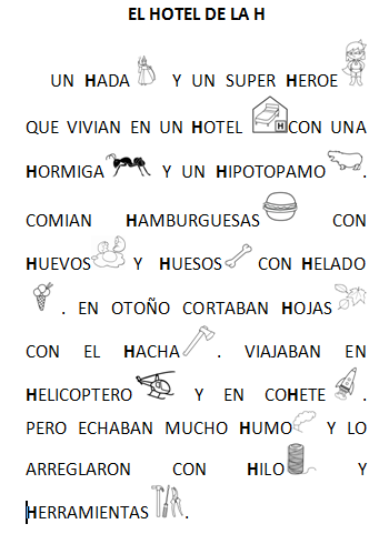 LOS DRAGONES DEL COLE: CUENTO DE LA H