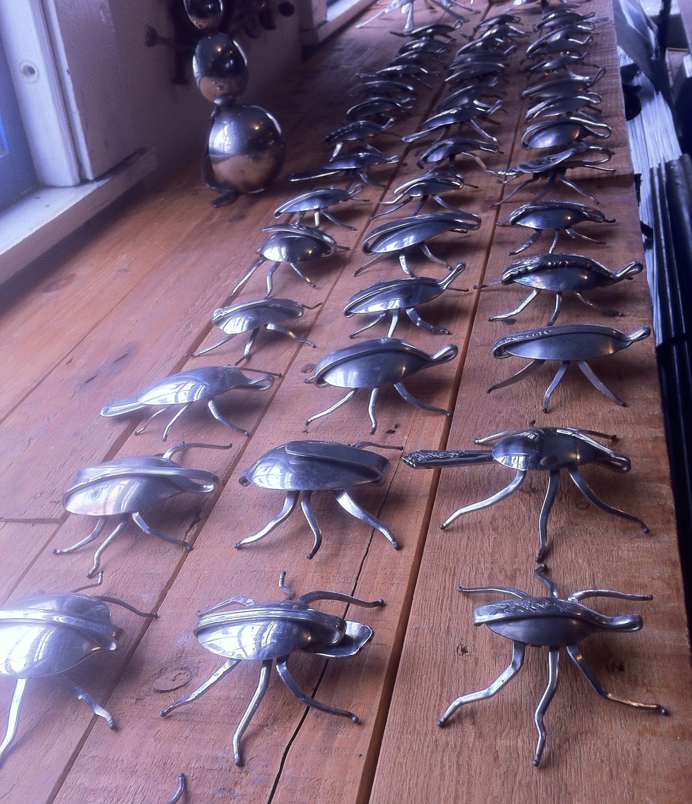 John F. Sendelbach: Army of Bugs spoons and forks