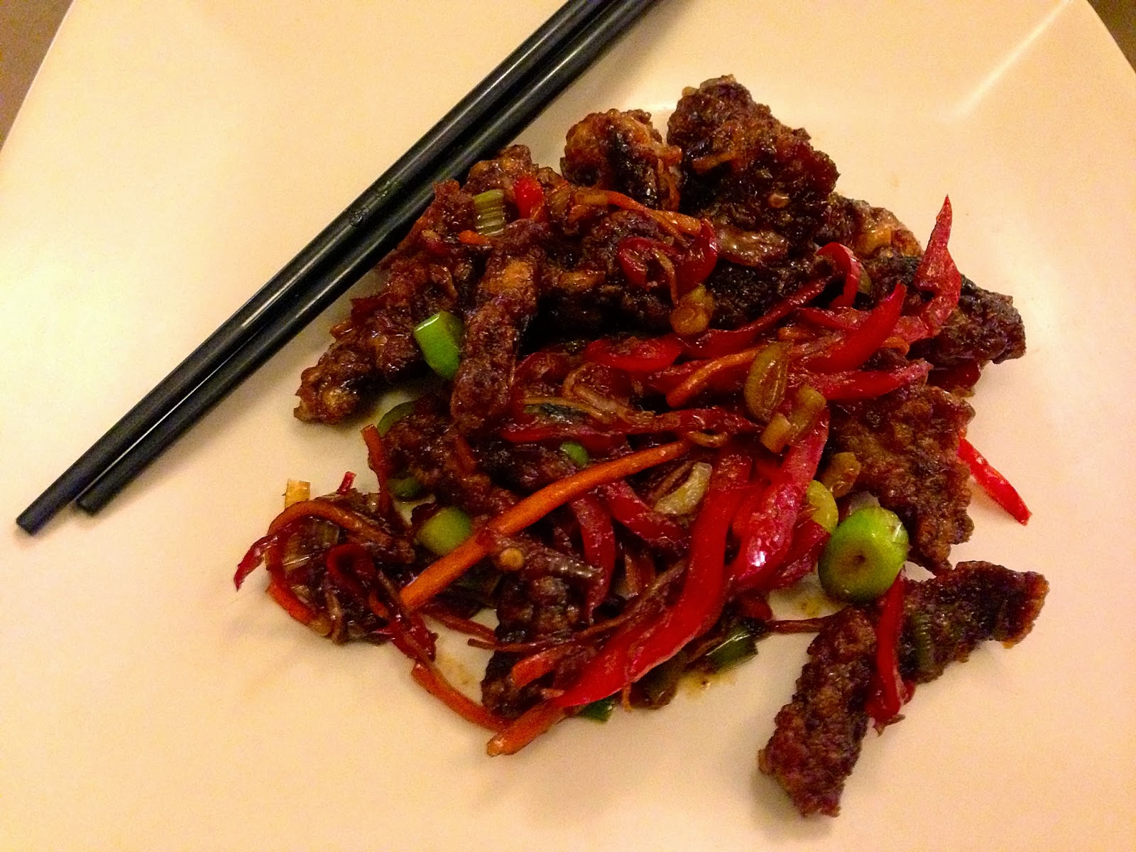 The Wiltshire Chef: Chinese crispy chilli beef
