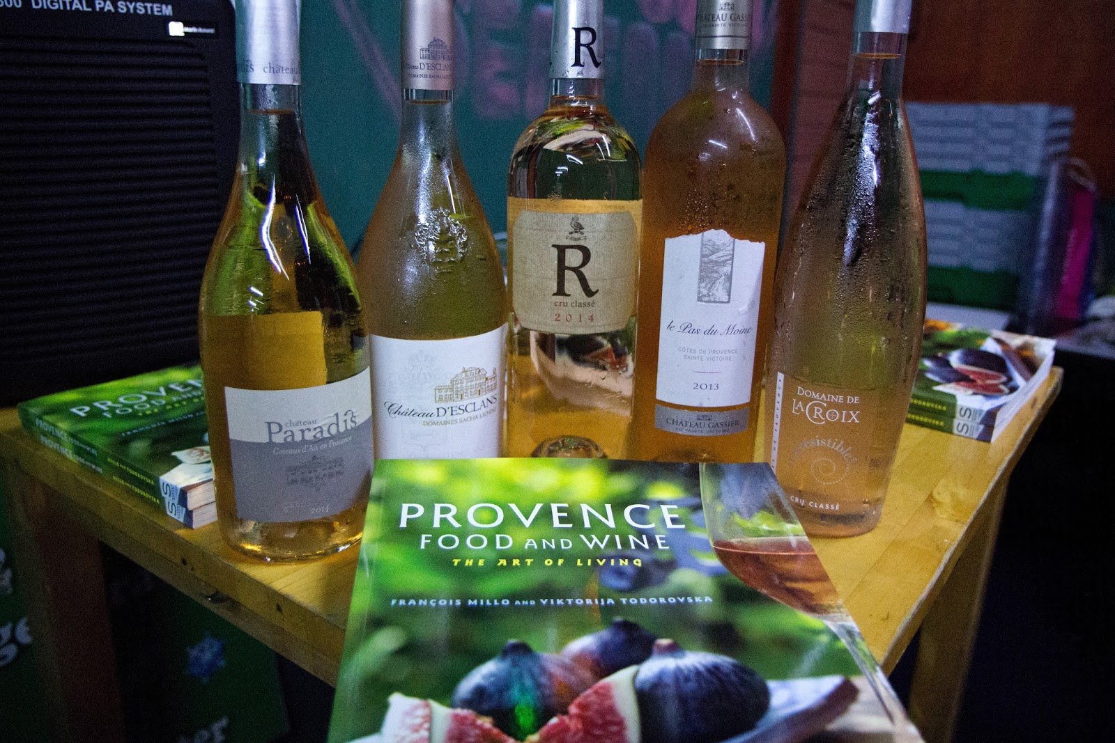 spice in wine: A Provence Wine Dinner