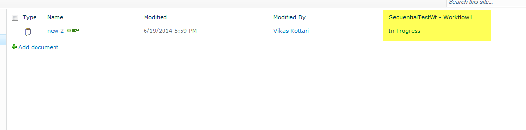 Creating a SharePoint Sequential Visual Studio Workflow (1 Level)