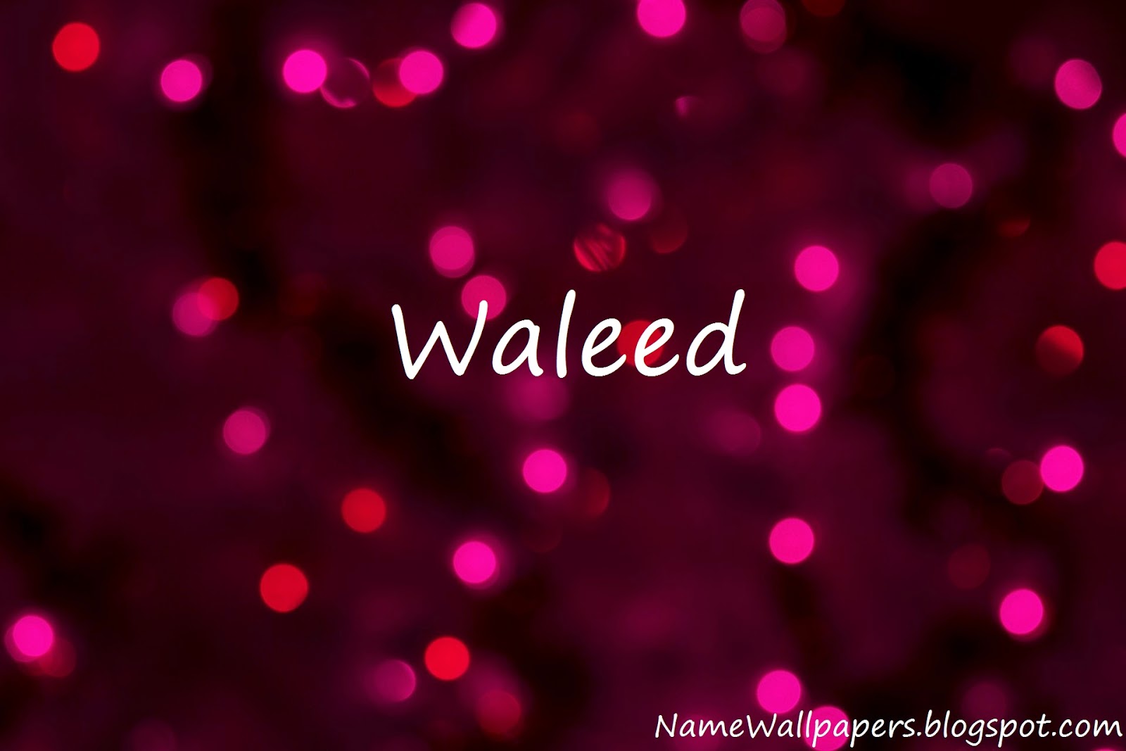 Waleed Name Wallpapers Waleed ~ Name Wallpaper Urdu Name Meaning Name ...