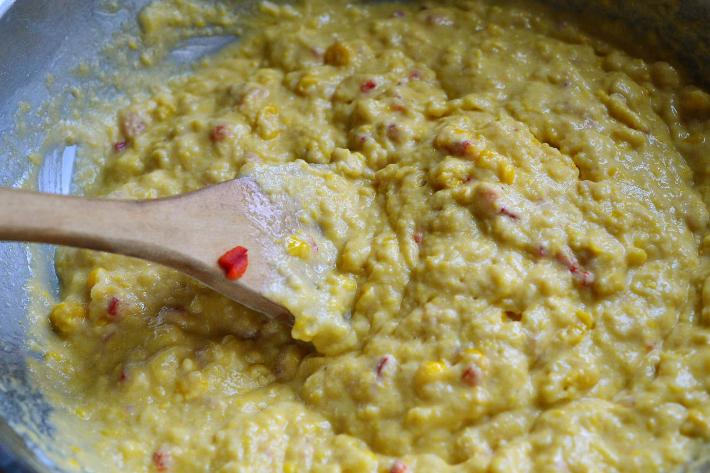Greedy Girl : Redpepper cornbread