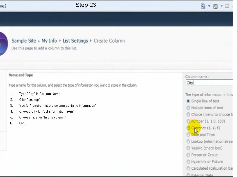 How to create drop down menu in Sharepoint 2010: Creating a cascading ...