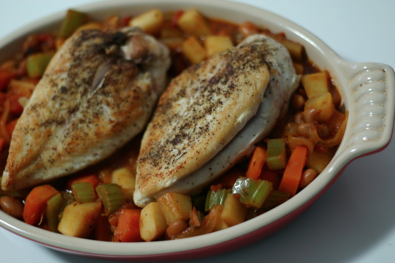 The Bacalhau Chronicles: Healthy Chicken Feijoada