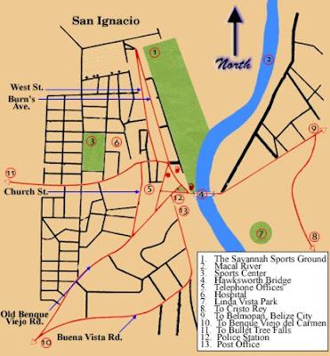 Mapa de San Ignacio Político Región | Mapa Político Ciudad Región ...