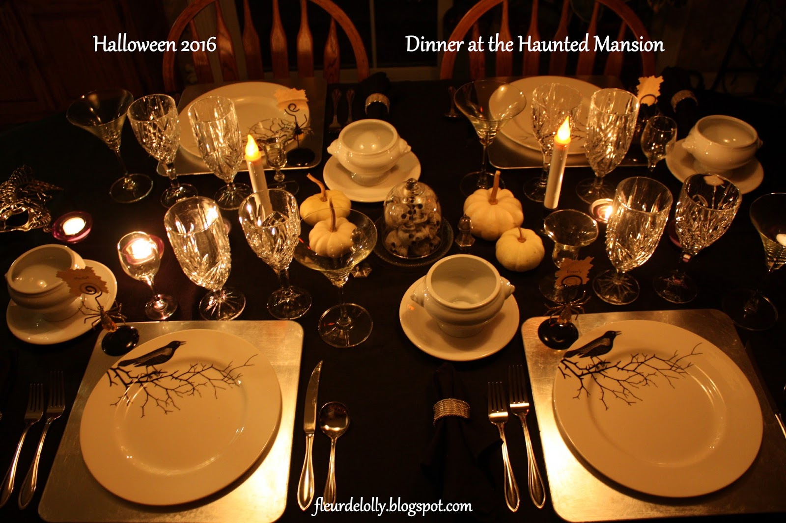 Fleur de Lolly: Halloween 2016 - Dinner at the Haunted Mansion ~ ~ The ...