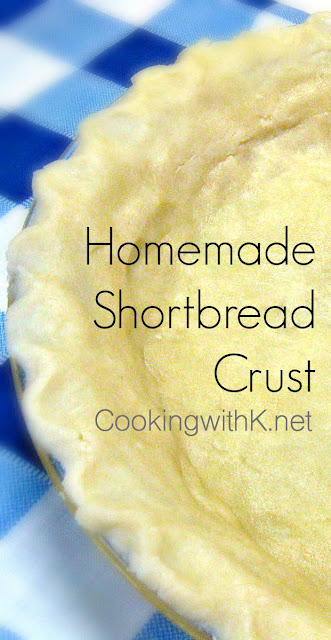 Easy Homemade Buttery Shortbread Crust