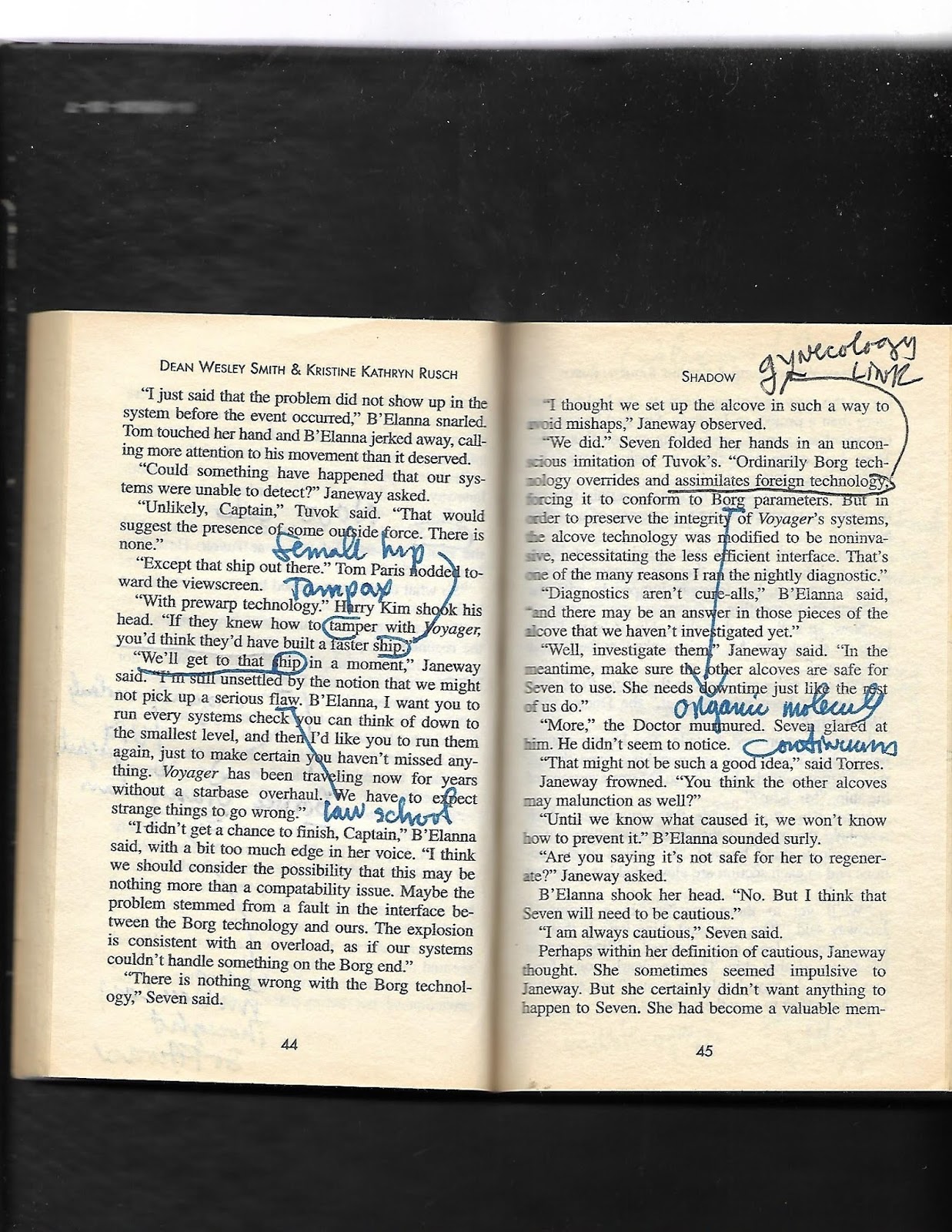 Z94B - Book secret codes translated: Book 370 - Star Trek Voyager ...