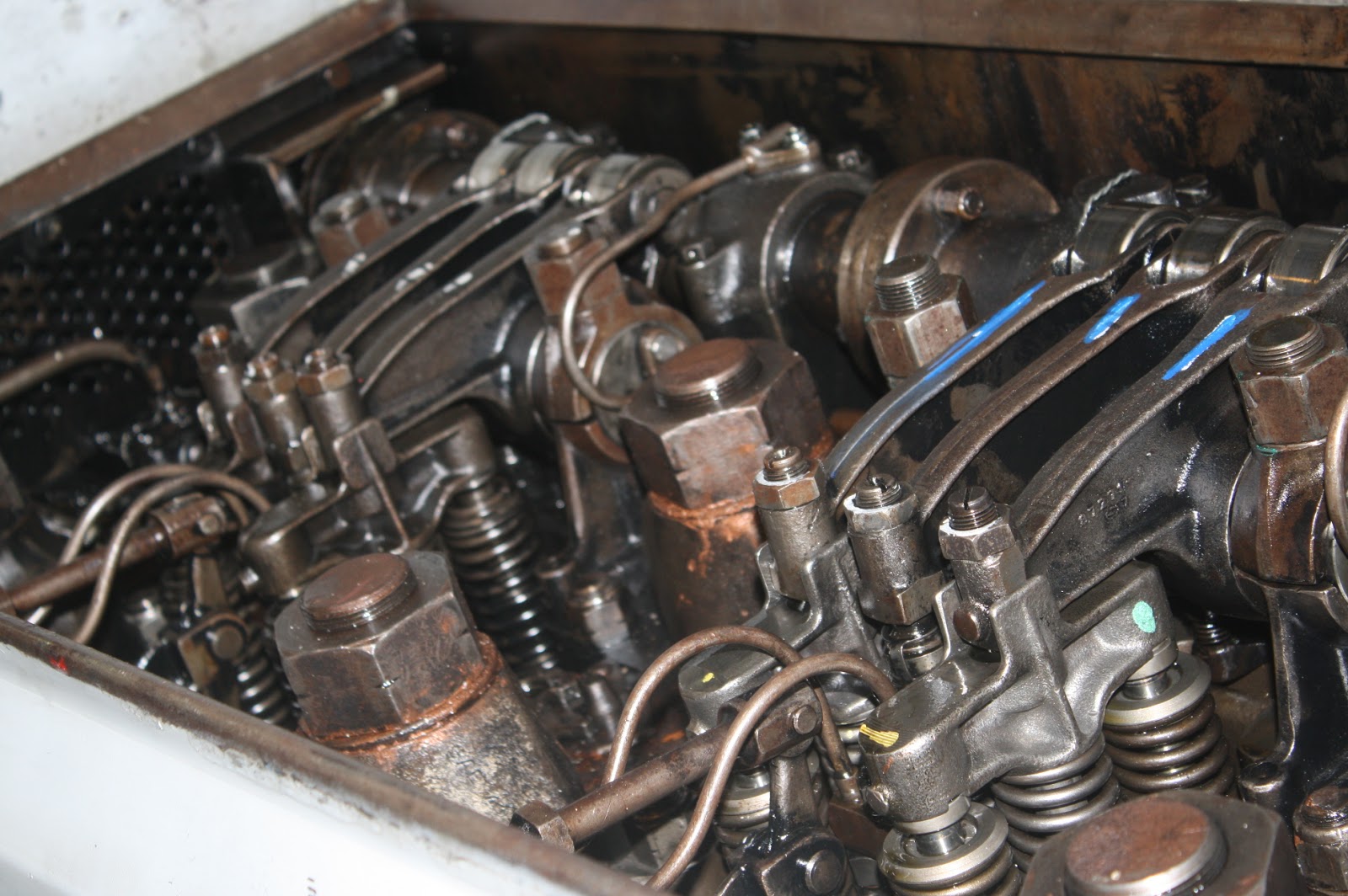 USS LST Ship Memorial, Inc.: Main Engine Work