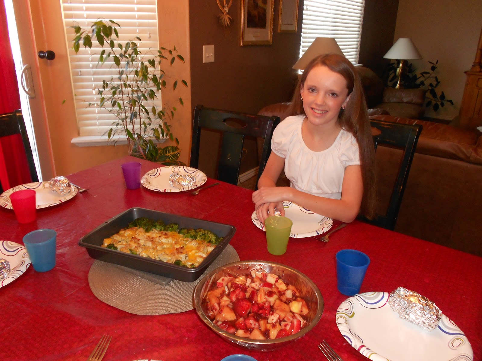 Chipman Family 2013: 2/3/2013 Sunday Dinner and Mormon Messages