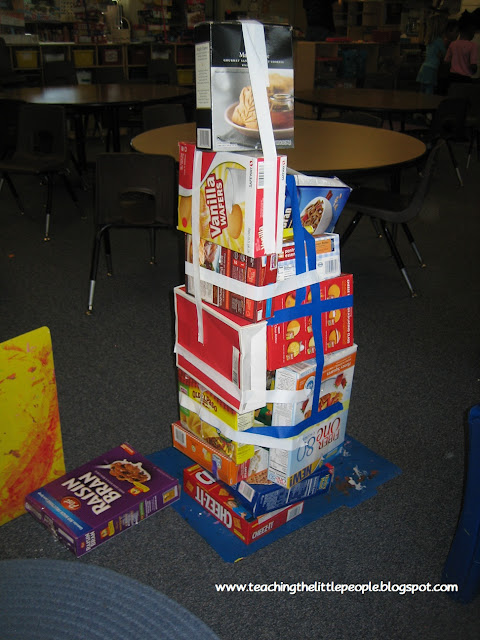 Teaching The Little People: Box Sculptures in Preschool