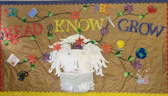 Library Displays: Read, Know, Grow