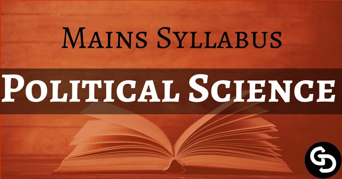 Political Science UPSC optional PDF Notes