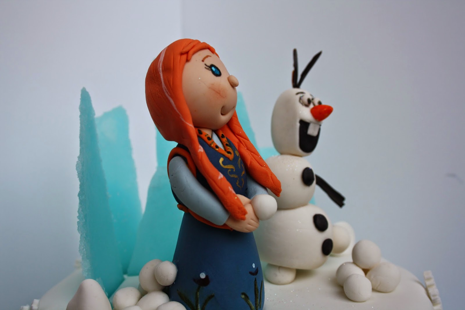 Belen cakes and cookies: Tarta fondant Frozen