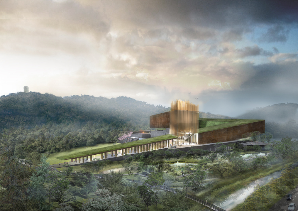 unbuilts: Xiangfan City Museum Hubei | China | Antoine Predock Architect
