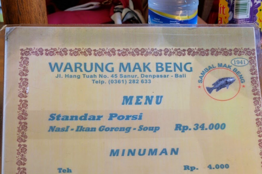 Warung Mak Beng Bali Bikin Nagih!