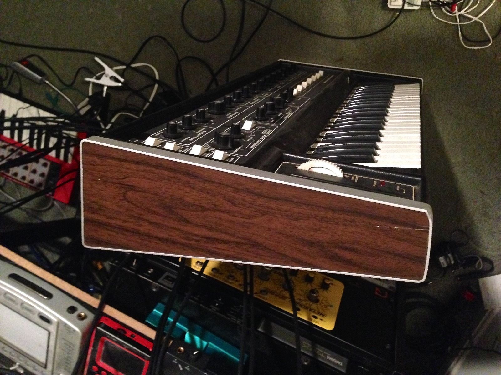 MATRIXSYNTH: Moog Multimoog SN 2193 Serviced at Moog Factory in 2014