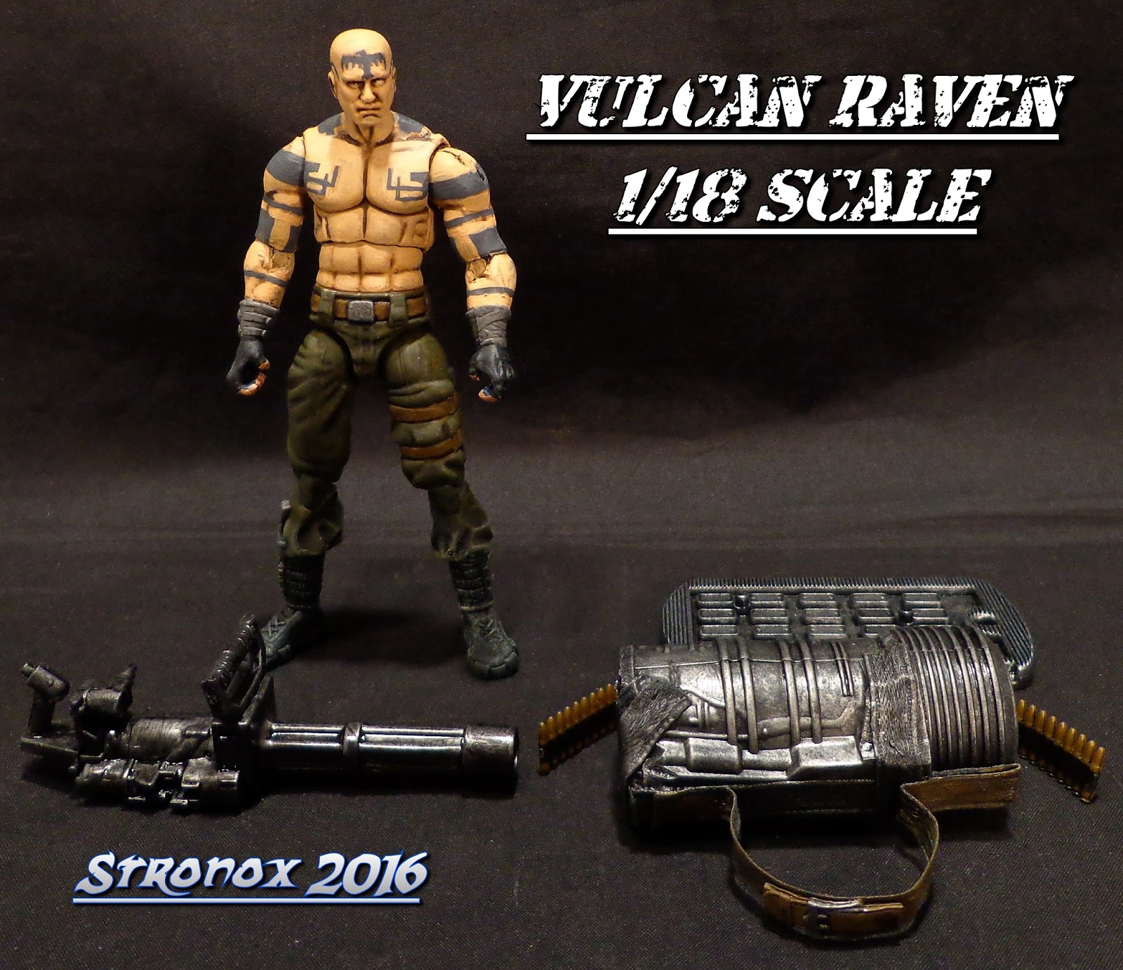 Stronox Custom Figures: Metal Gear Solid: Vulcan Raven