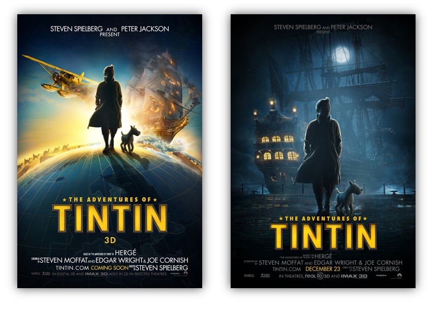 Tintin Movie Poster