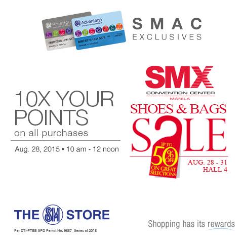 Manila Shopper: SMX MOA Shoes & Bags SALE: August 2015