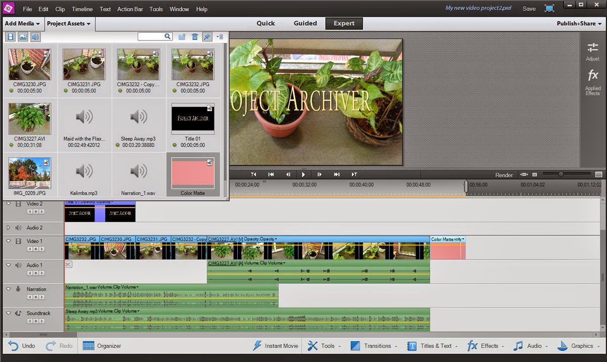 ATR Premiere Elements Troubleshooting: PE12: Archiving Projects With ...