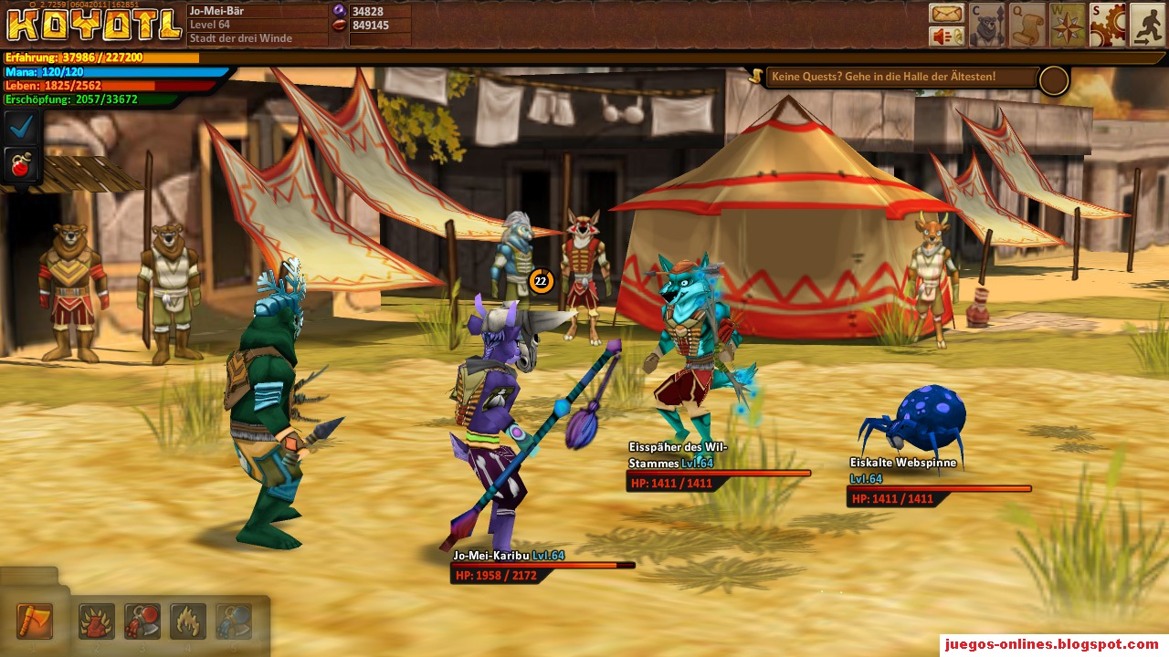 Koyotl -Juego Online MMORPG 3D por navegador ~ Juegos-Online