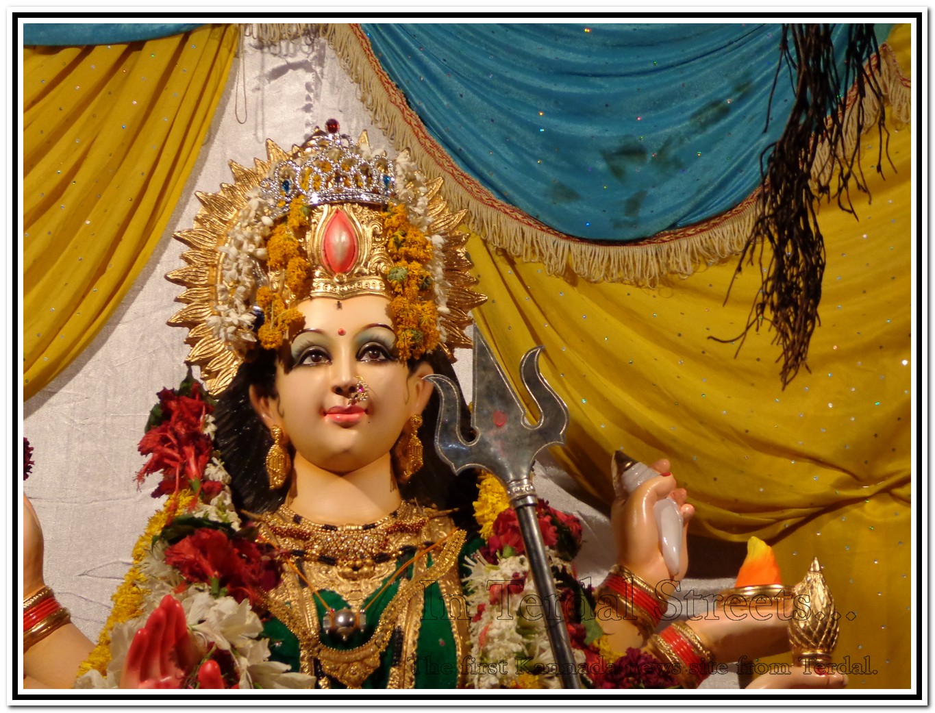 In Terdal Streets: Devi Procession In Terdal Streets