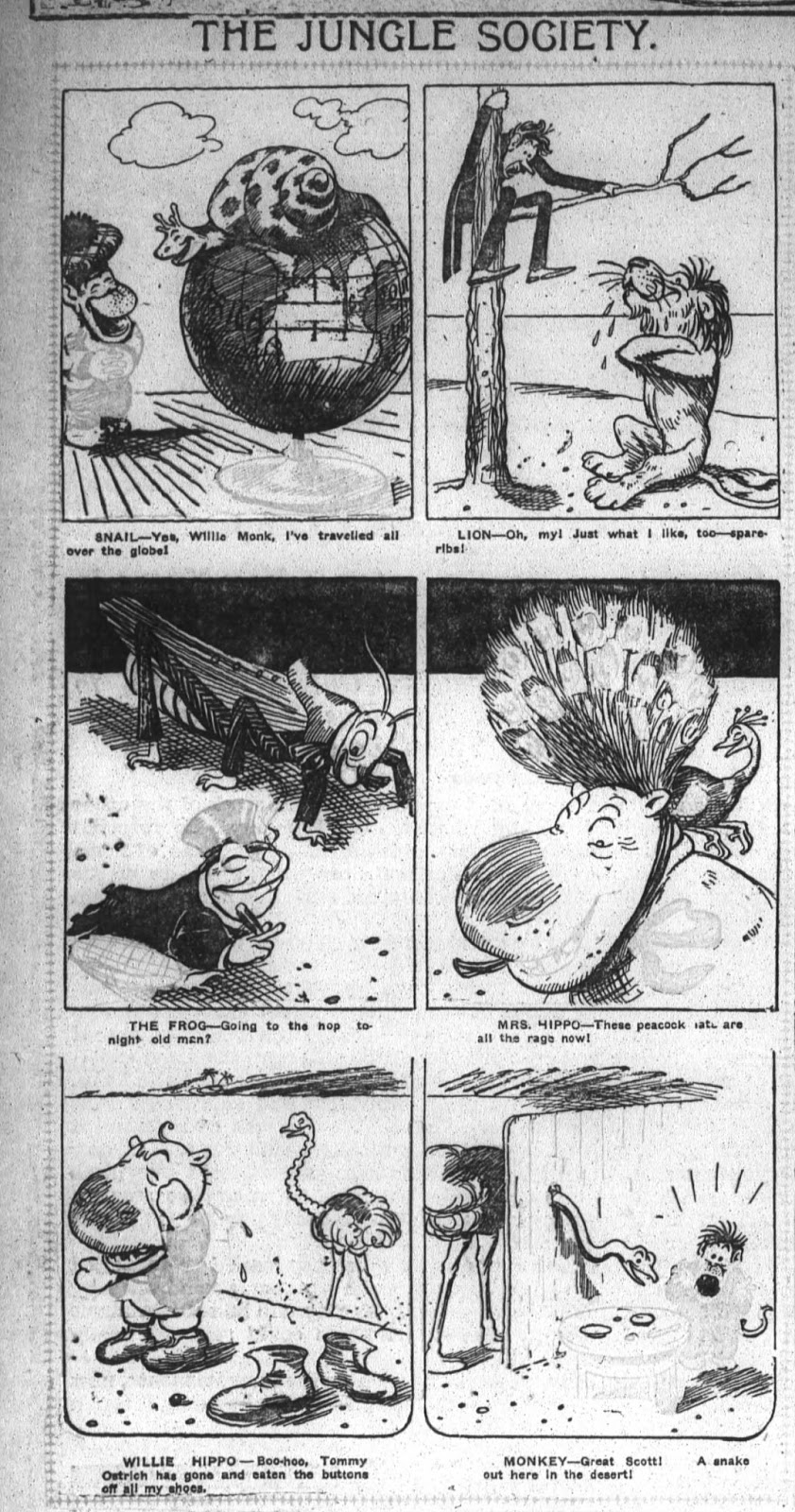 Screwball Comics: Roots of Screwball: The Lost 1904-06 Gus Mager ...