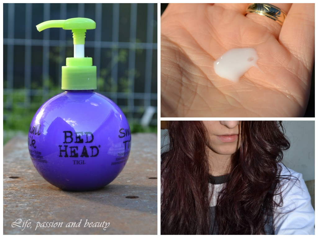 Review TIGI Small Talk - gel crema pentru volum - Life, passion and beauty